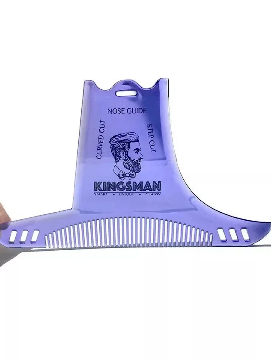 Трафарет расческа для бритья бороды