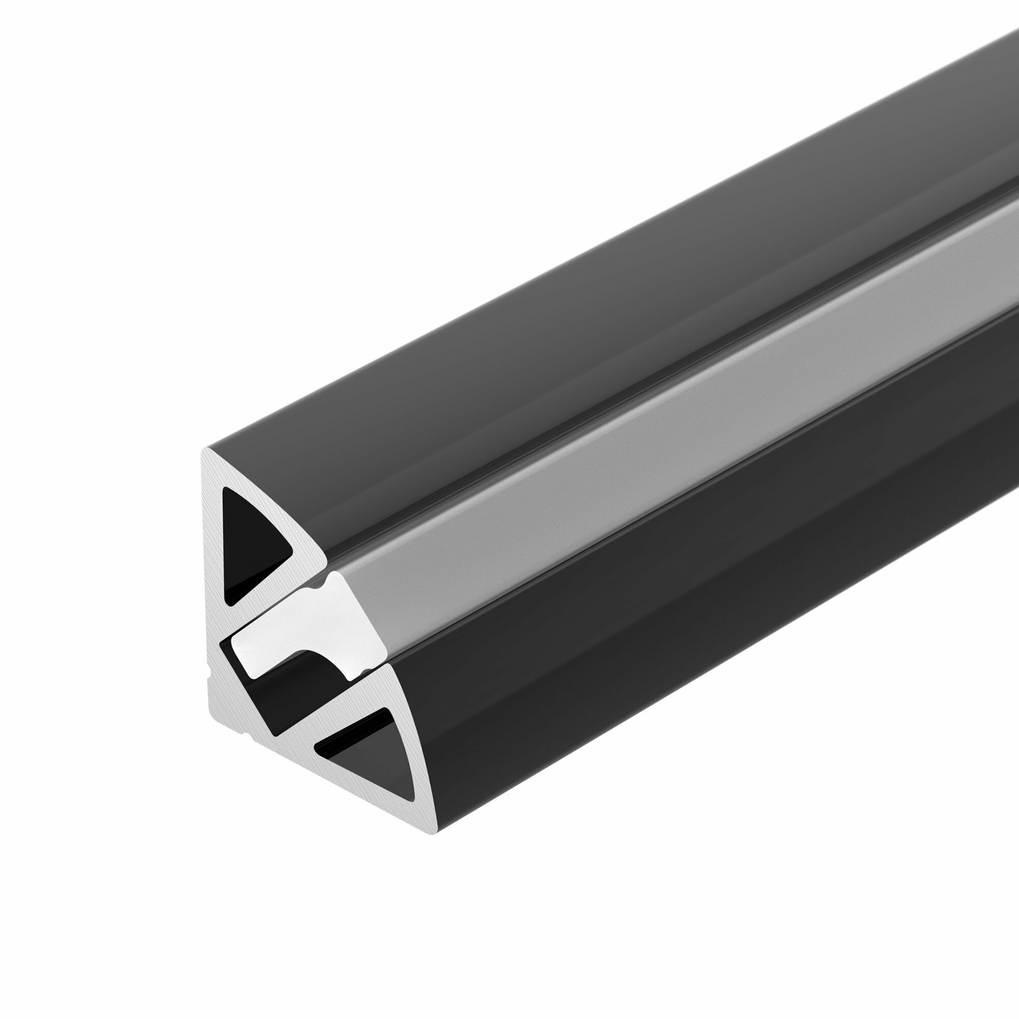 Профиль Arlight Профиль SL-KANT-H11-2000 ANOD BLACK (Arlight, Алюминий), 2м