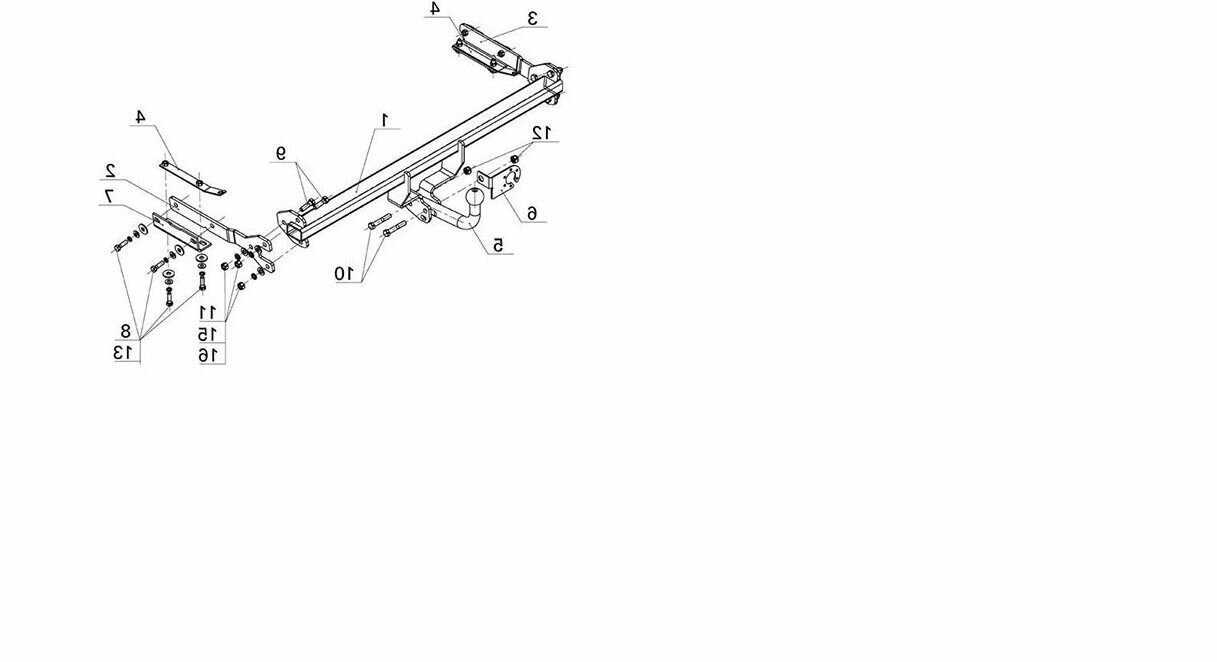 Фаркоп для Nissan Juke (2010-) (без электрики) (паспорт и сертификат) AvtoS. NS26