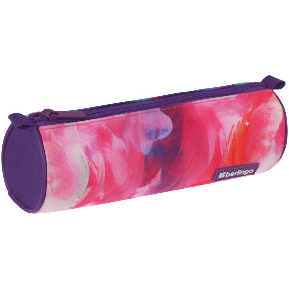 Пенал-тубус 1 отделение, 210*60мм Berlingo "Collision XS", полиэстер, 372209