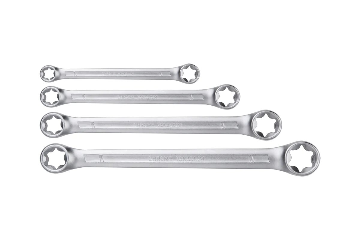 NEO Tools Ключи накидные Torx, набор 4 ключа 09-980