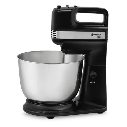 Миксер Vitek VT-1419, с чашей, черный