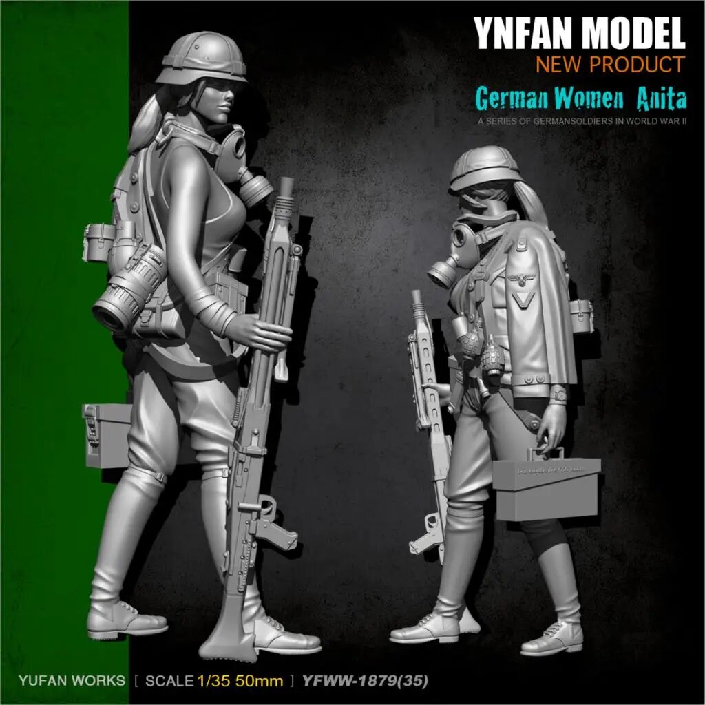 Набор для сборки модели солдата YUFAN MODEL 1/35 — фото 1