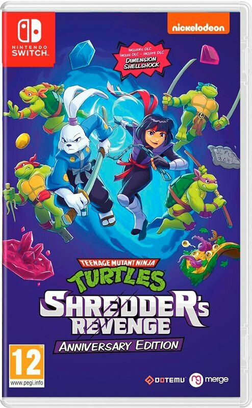 Игра Teenage Mutant Ninja Turtles: Shredder's Revenge. Anniversary Edition (английская версия) для Nintendo Switch