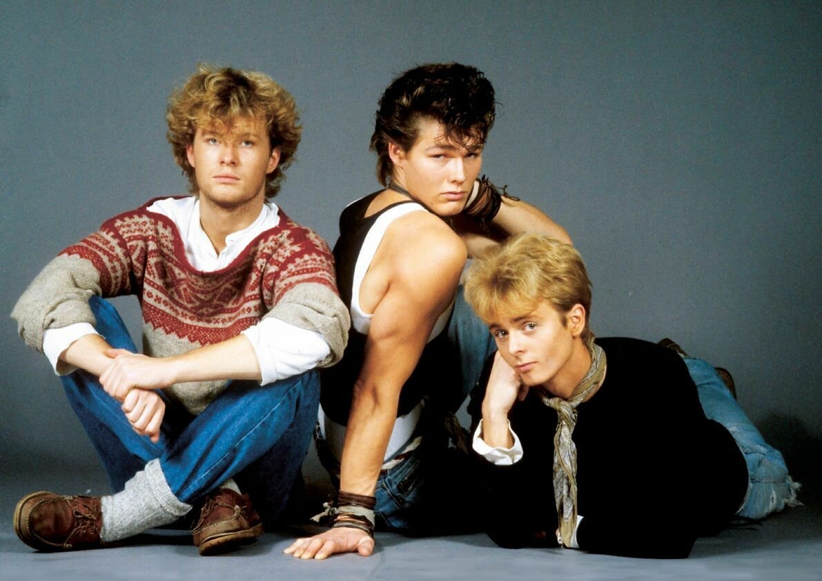 Постер. Звезды 80-х. A-ha 1. Формат А3.