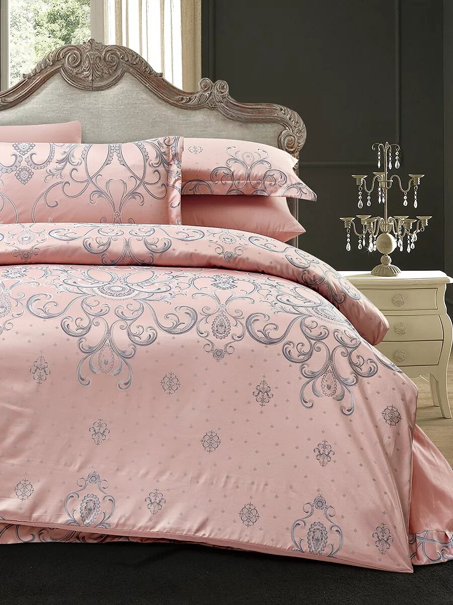 Постельное белье евро жаккард La collection du Louvre