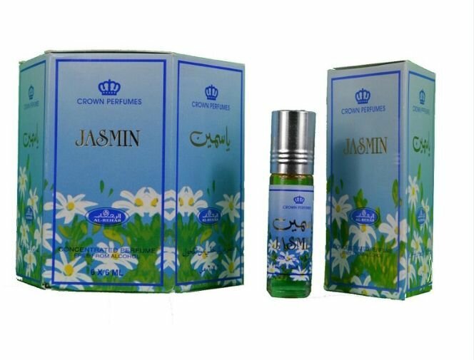 Масляные духи Al Rehab jasmin 6мл - 6шт