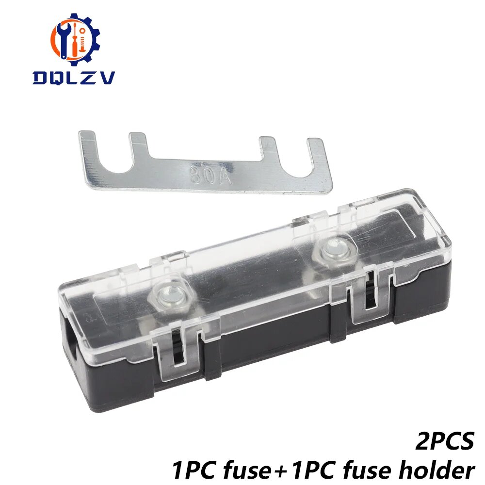 2 шт. Автомобильный блок предохранителей DQLZV Car fuse holder 100A, 1Set Fuse holder 1
