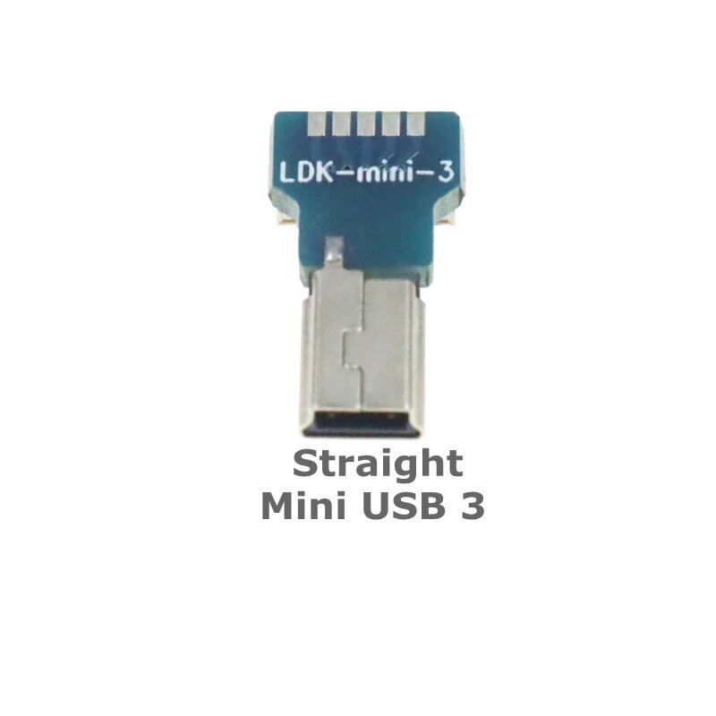 CableCC FFC Type-C Mini Micro USB кабель-удлинитель 90° Mini 3