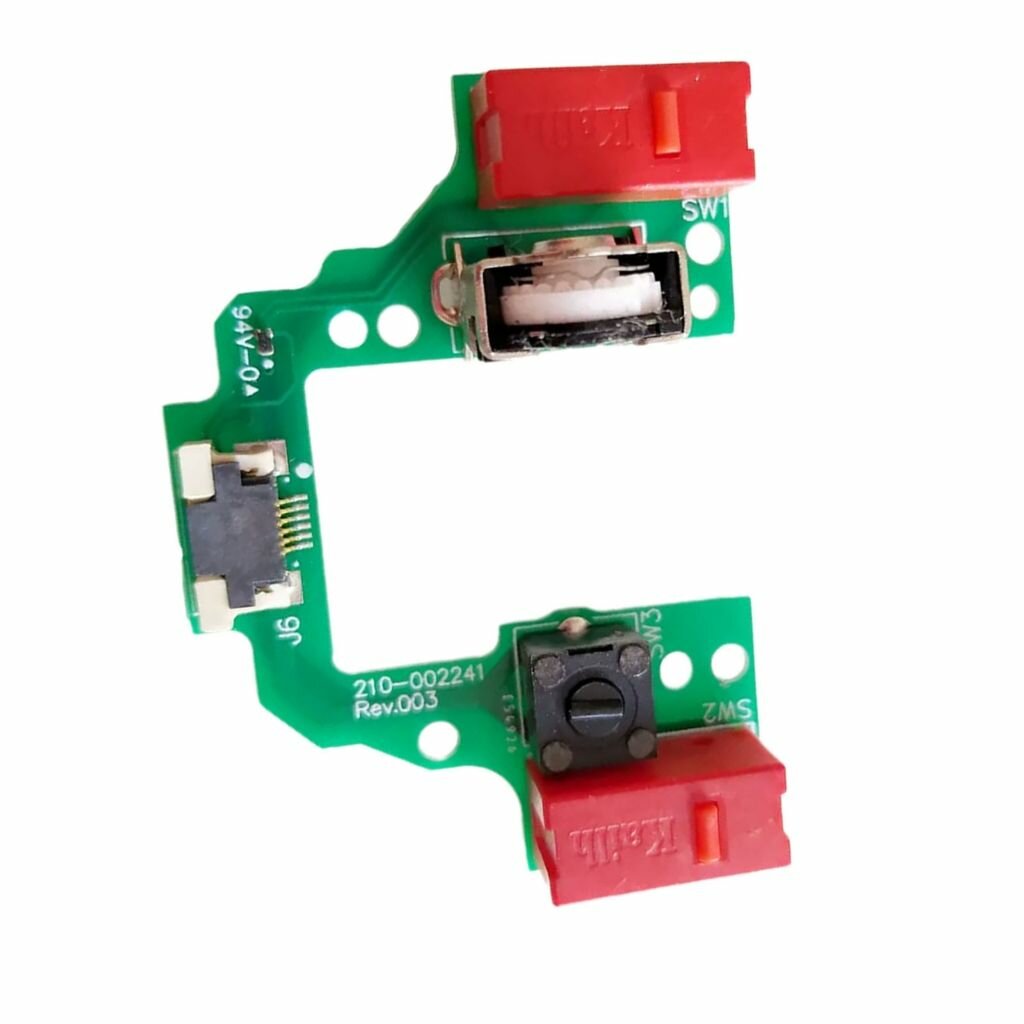 Сварные кнопочные переключатели для сверхлегкой мыши GProX, паяные материнские платы, энкодеры с серебряными колесами-Kailh Red Switch