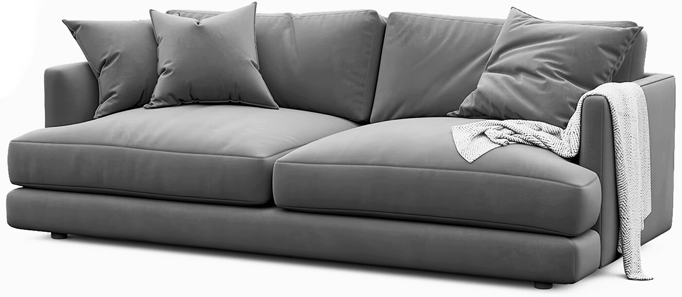 Диван еврокнижка Ибица, 5 подушек, Vivaldi 07