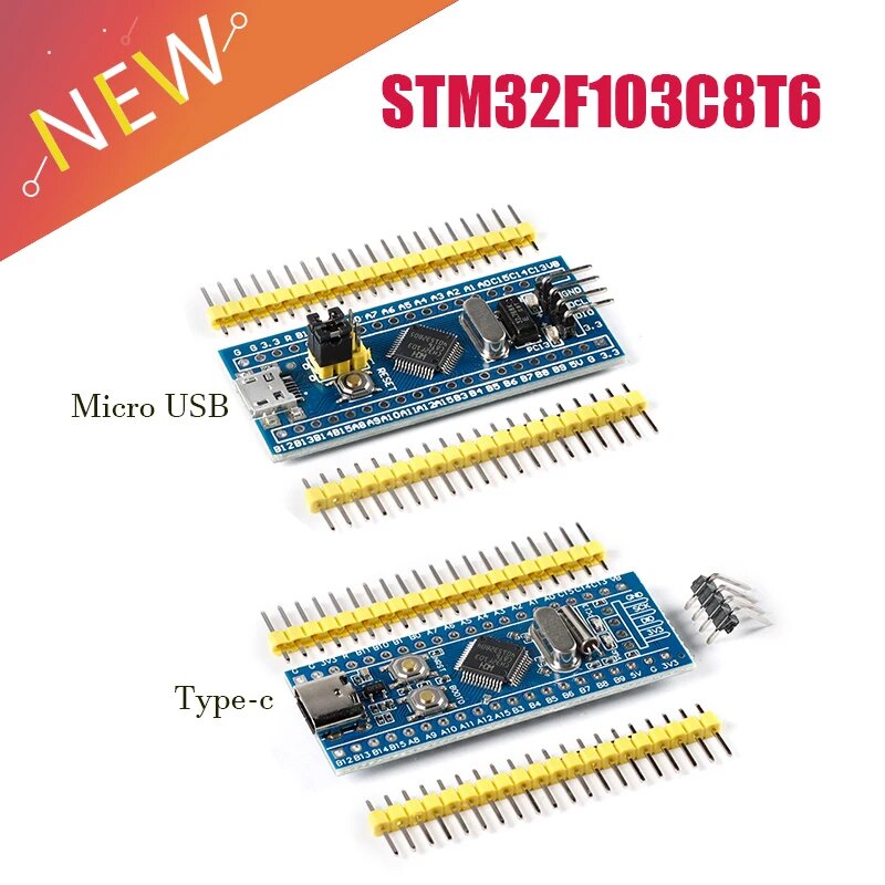 STM32F103C8T6 Модуль с Type-C USB — фото 1