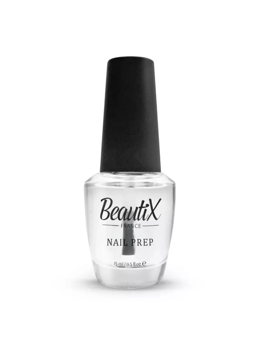 Дегидратор BeautiX Nail Prep, для обезжиривания и удаления влаги с ногтей, 15 мл