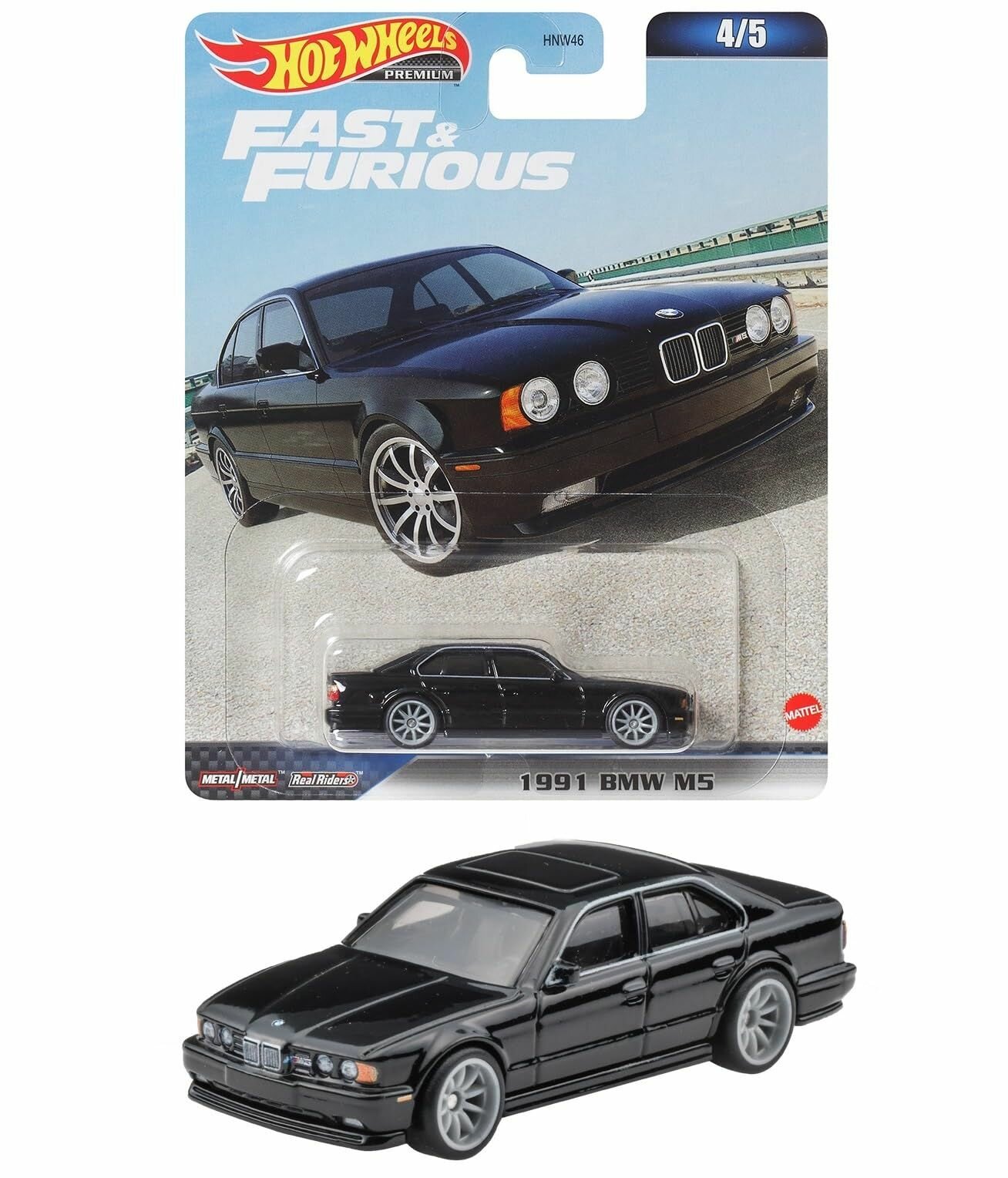 Машинка коллекционная Mattel Hot Wheels Fast & Furious 1991 BMW M5