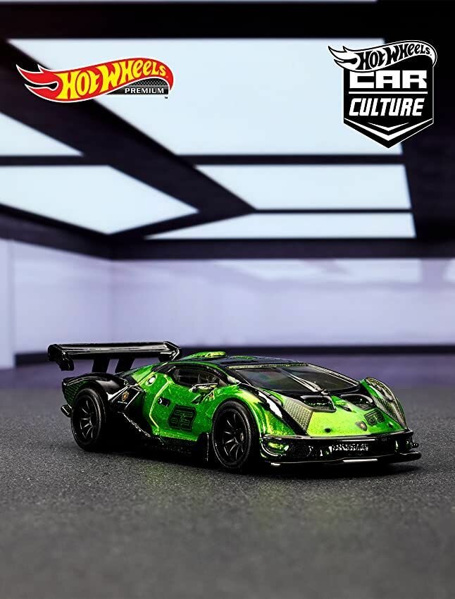 Машинка коллекционная Mattel Hot Wheels Premium Car Culture: FPY86 LAMBORGHINI ESSENZA SCV12