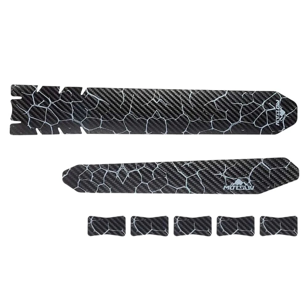 1 комплект, Черная защитная наклейка на велосипедную цепочку, наклейка на раму горного велосипеда, Нижняя рама, защита цепи от царапин, наклейки, аксессуары