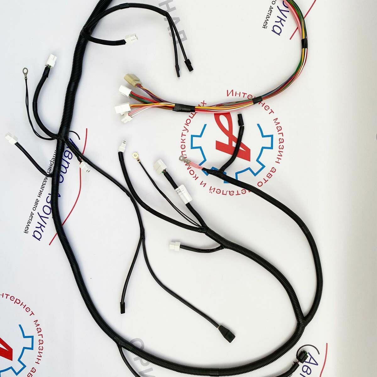 Жгут проводов фар и генератора 2112-3724010-10 на ВАЗ 2110-2112 с европанелью и ПТФ