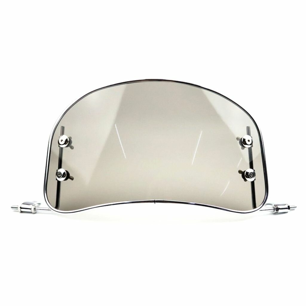 (1 комплект) Винтажное переднее ветровое стекло для мотороллера - затемненное