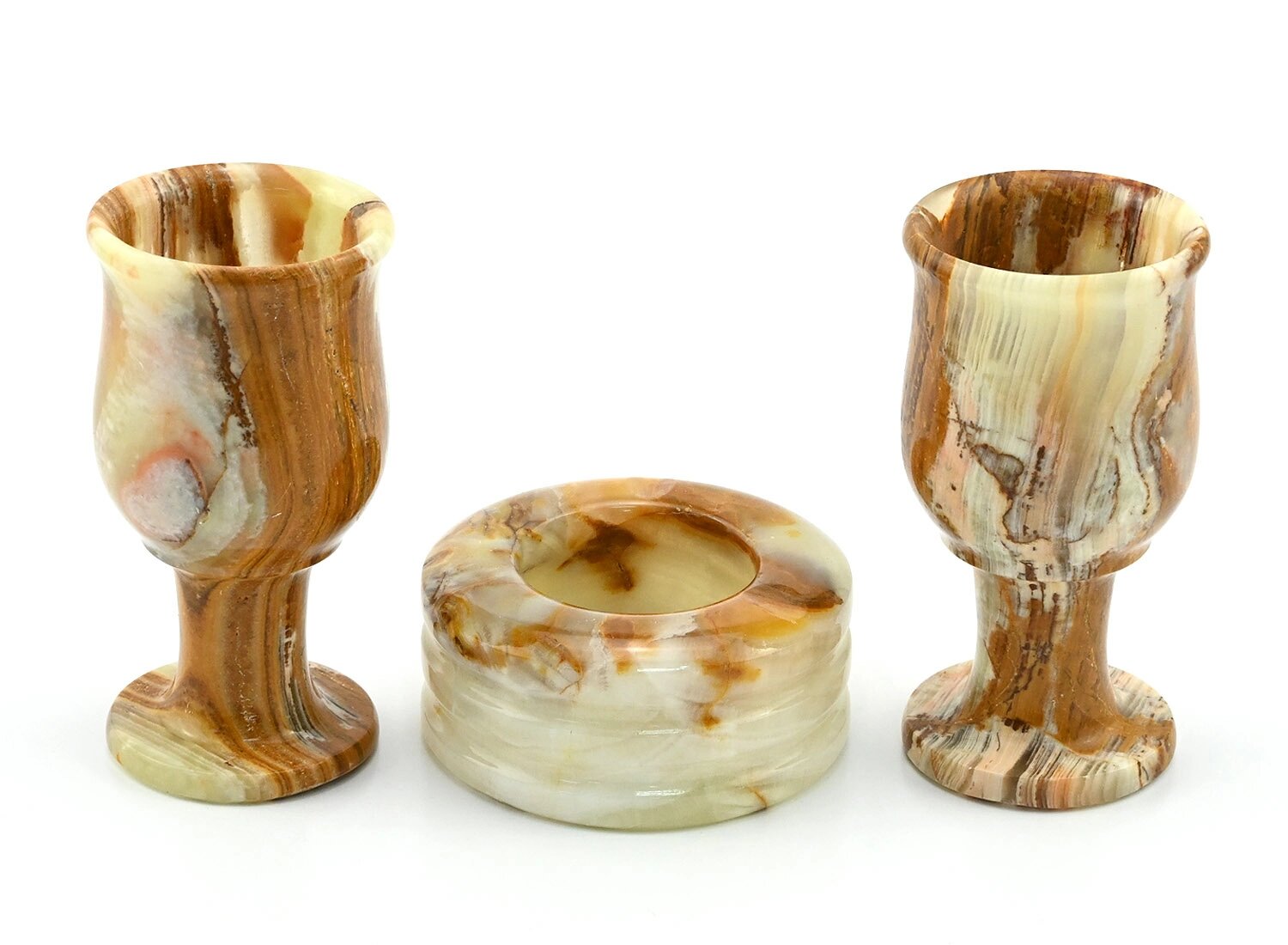 Подарочный набор рюмки 50 мл с пепельницей "Мужской" .