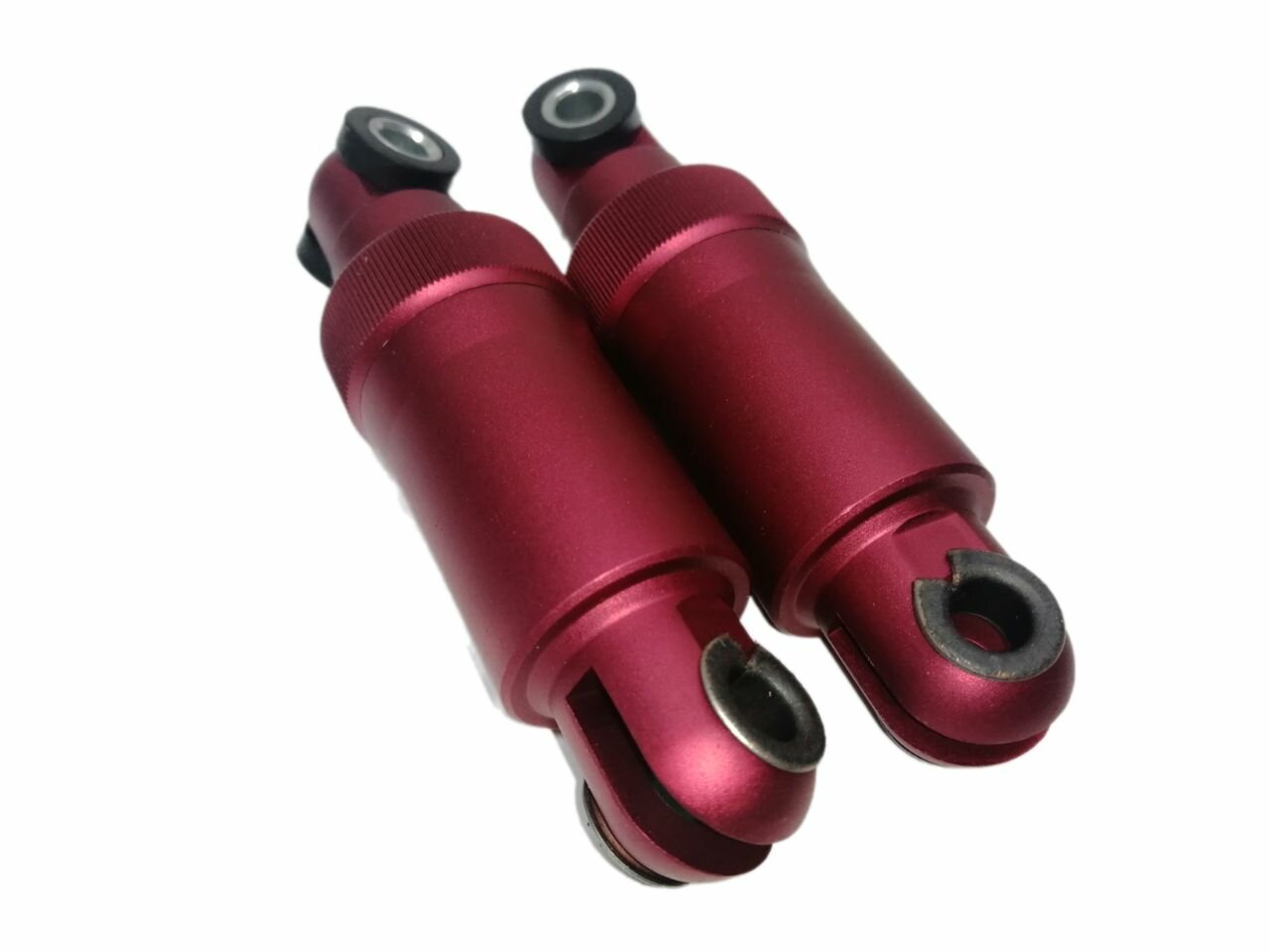 Задние красные амортизаторы в сборе для электросамоката Kugoo X1
