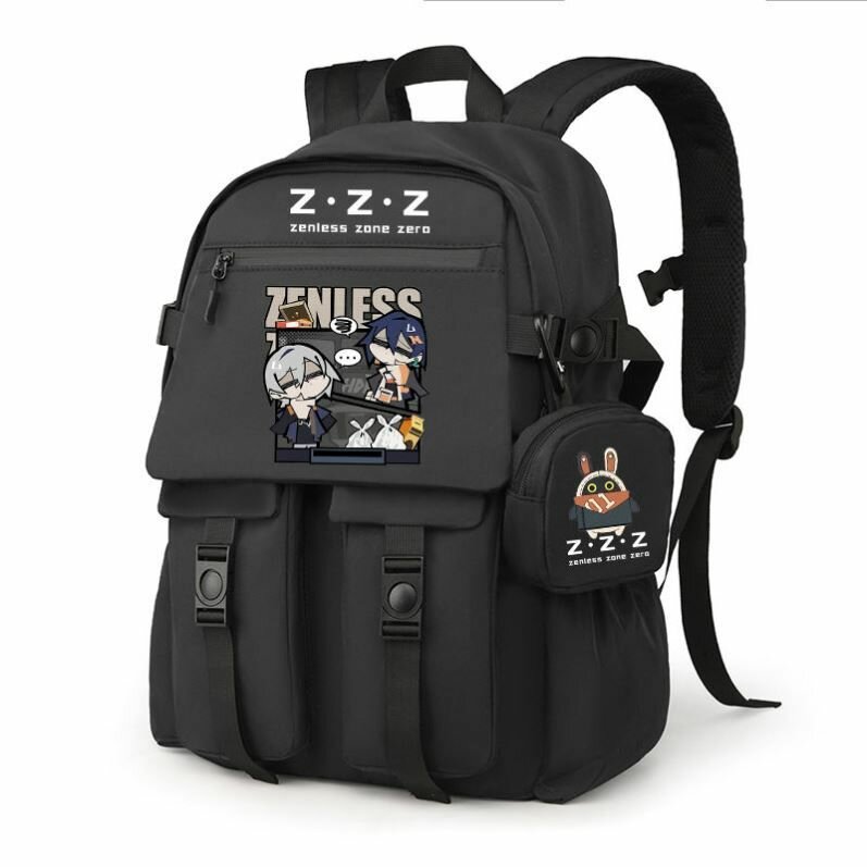 Аниме Рюкзак Zenless Zone Zero Рюкзак Школьный, Подростковый, Молодежный