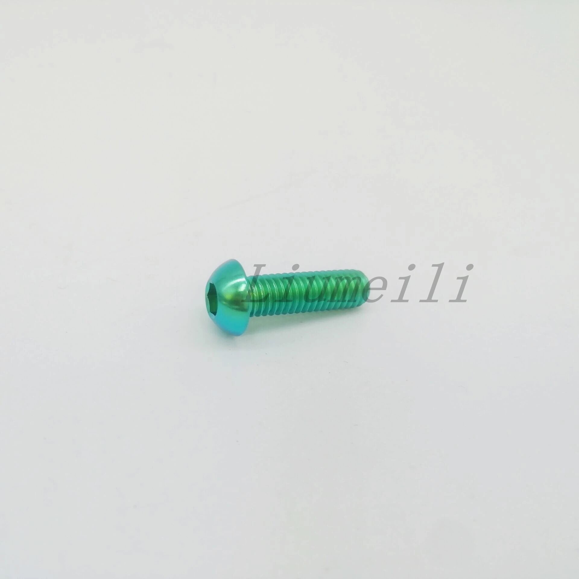 Лиумеили титановые болты M5 M6 M8 X15/20/25 мм Green, M5x15mm