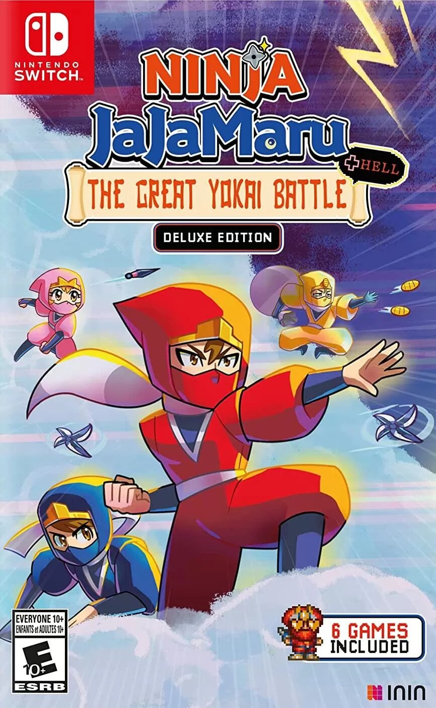Ninja JaJaMaru: The Great Yokai Battle + Hell Deluxe Edition (Switch)