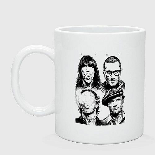 RHCP faces Керамическая кружка