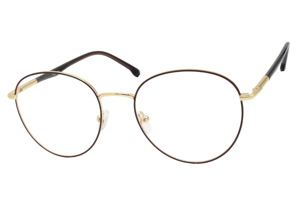 Оправа для очков L.Riguardo 2105 C5 пол Женский форма оправы Панто цвет оправы Золотой