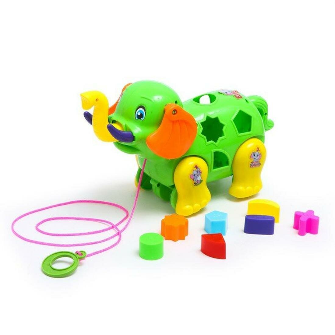 Каталка-качалка Полесье "Пони" сафари (бирюзовый) 96104, пластик