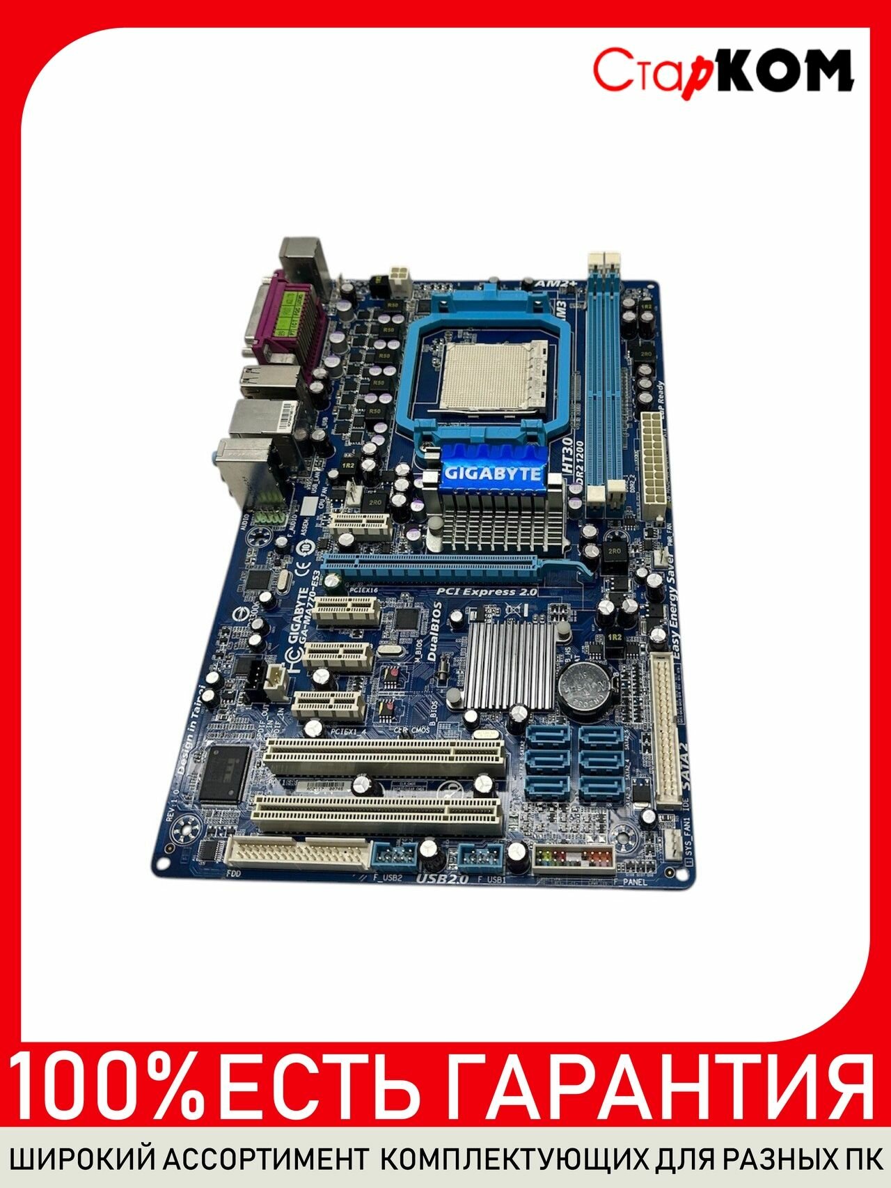 Материнская плата GIGABYTE GA-MA770-ES3 AM2