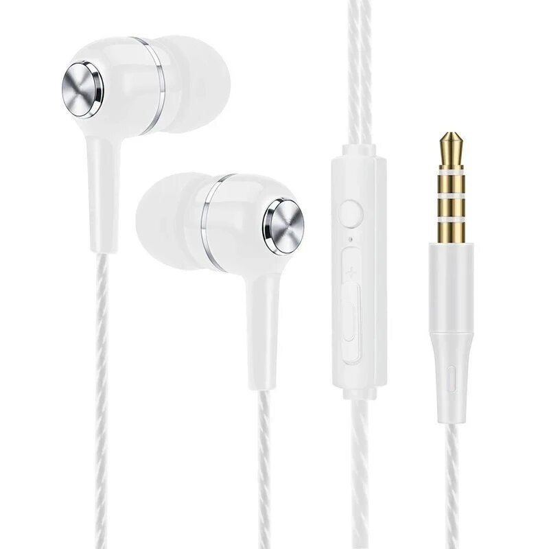 Проводные наушники Hi-Fi Белый