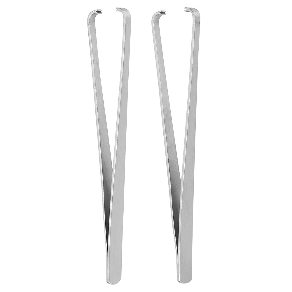 Набор из 2 пинцетов для снятия стрелок часов, минутных, секундных и часовых стрелок, точный инструмент для часового дела