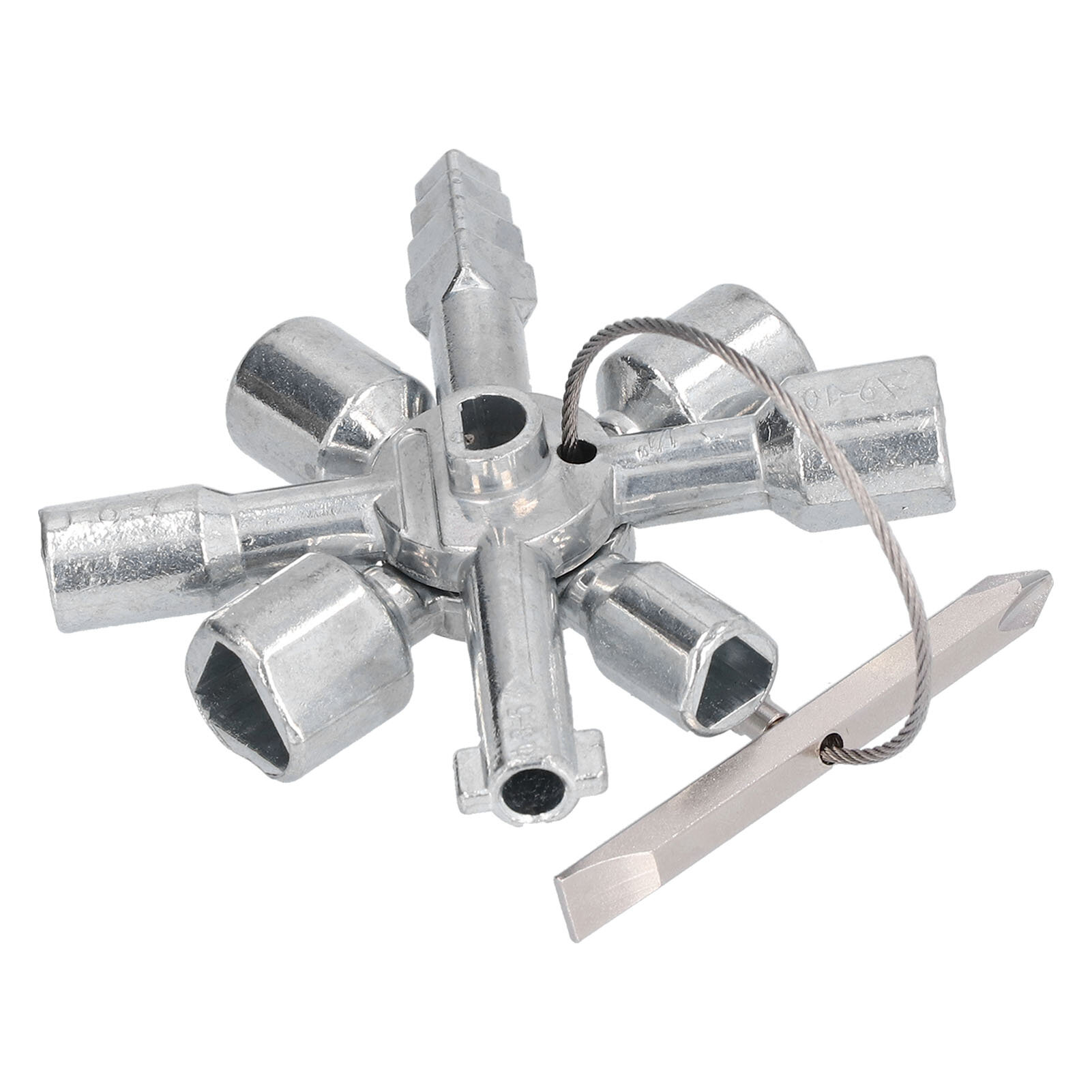 Ключ шкафа управления 10 в 1 Утилита Многофункциональный морской инструмент Универсальный металлический гаечный ключ