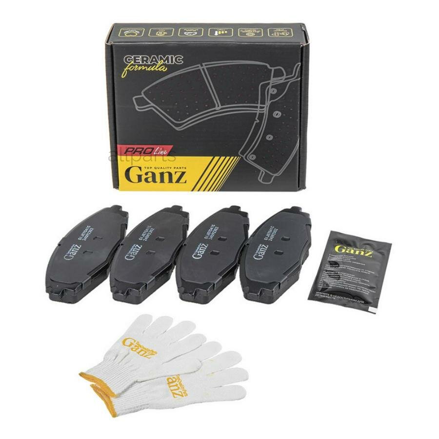 GANZ GIJ07041C Колодки передние PRO-Line Ceramic DAEWOO MATIZ NEXIA LANOS GANZ GIJ07041C
