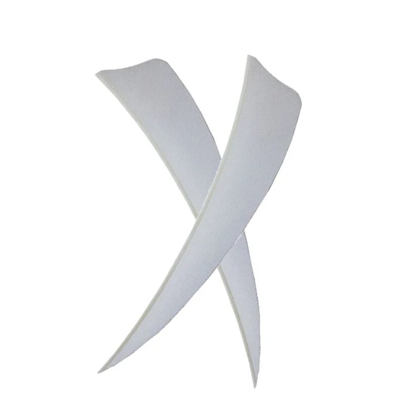 Перья для стрел AMEYXGS 60 шт, 4 дюйма, натуральное перо индейки Белый, White