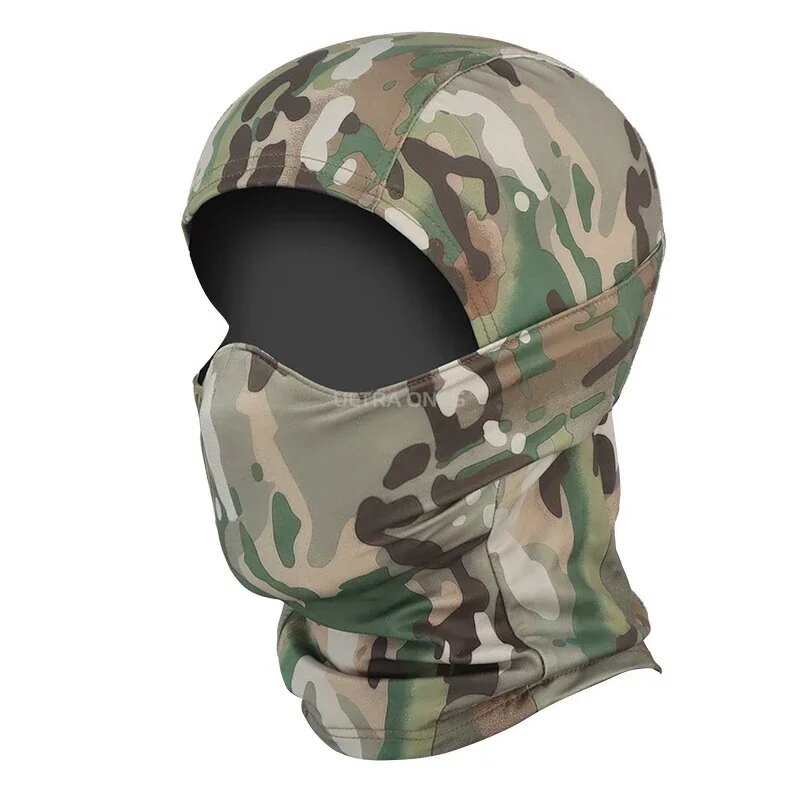 Тактическая балаклава Demeysis камуфляж Зеленый, camouflage