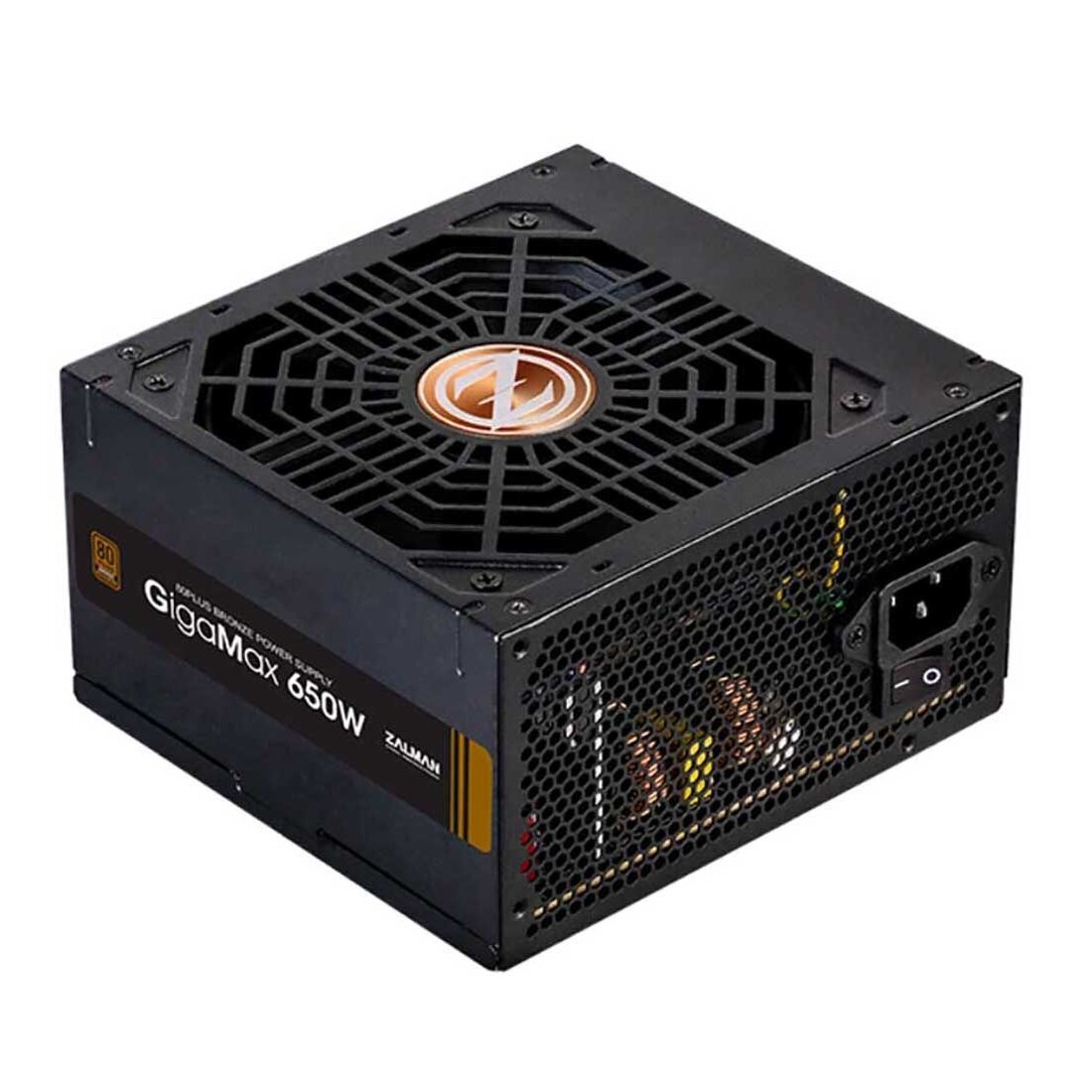 Блок питания Zalman GigaMax 650W ZM650-GVII (120mm, APFC, 80Plus Bronze)