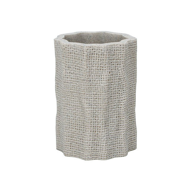 VITARTA Clay стакан для зубных щеток из полирезина бежевого цвета, аксессуар для ванной