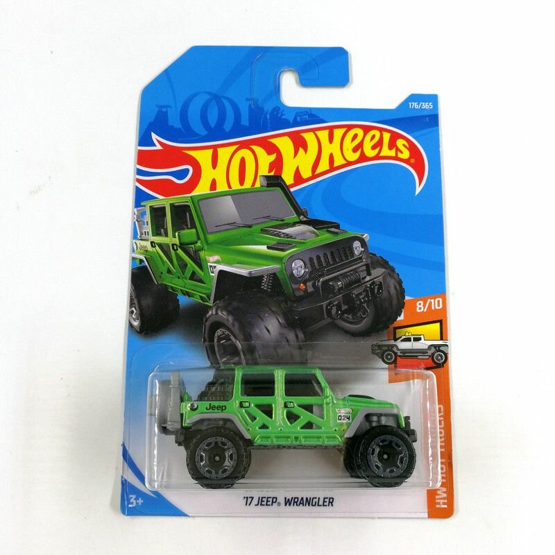 Машинка Mattel Hot Wheels 2018 C4982 17 Jeep Wrangler