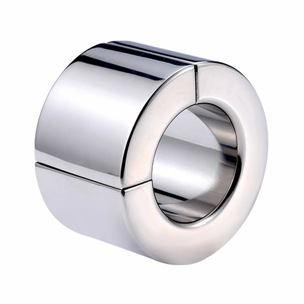 (Одно) Металлическое утяжеляющее кольцо для мошонки из нержавеющей стали-40 мм