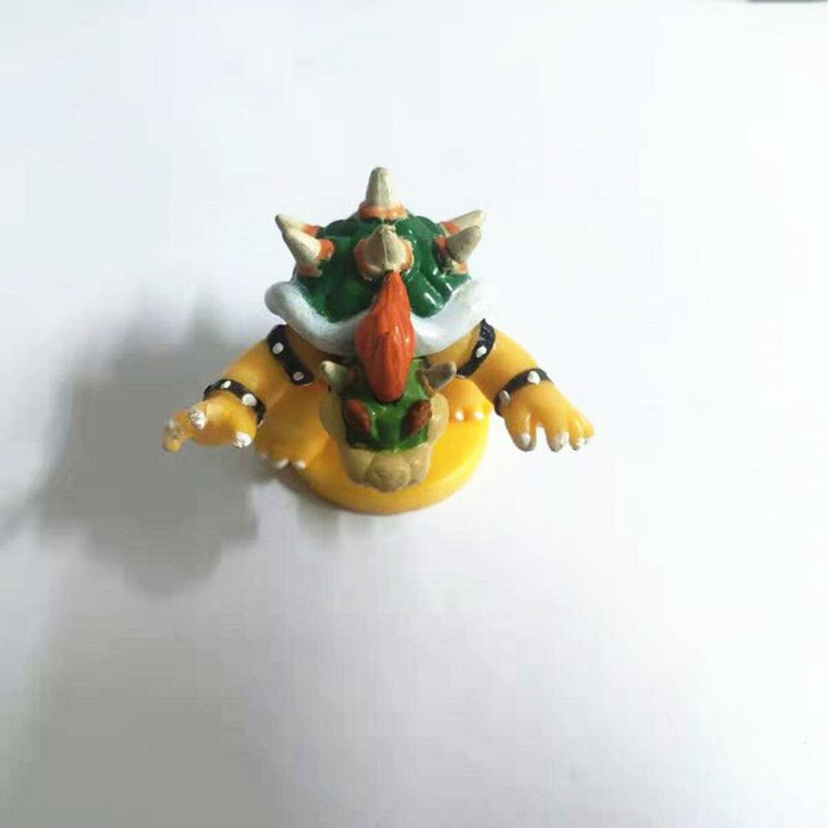 Мини-Японская игра Super Bros 4 см Огненный дракон Боузер Купа Фигурка Игрушка Действие Модель Детская коллекция Торт Ук