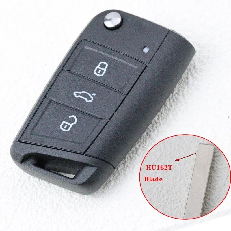 Автомобильный брелок для ключей, корпус для Volkswagen Tiguan VW Golf 7 4 5 Mk4 key A - HU162T Blade