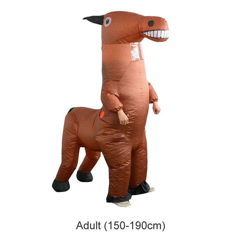 Надувной костюм лошади Novedan для взрослых