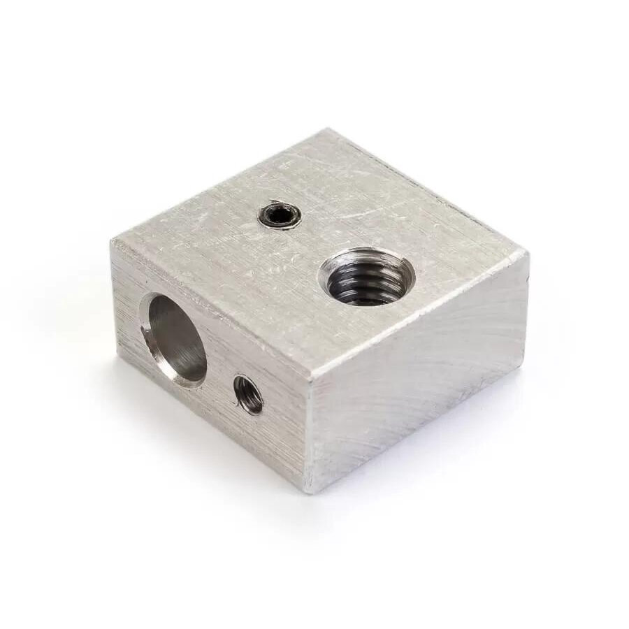 Нагревательный блок MK8 из алюминия для 3D-принтеров