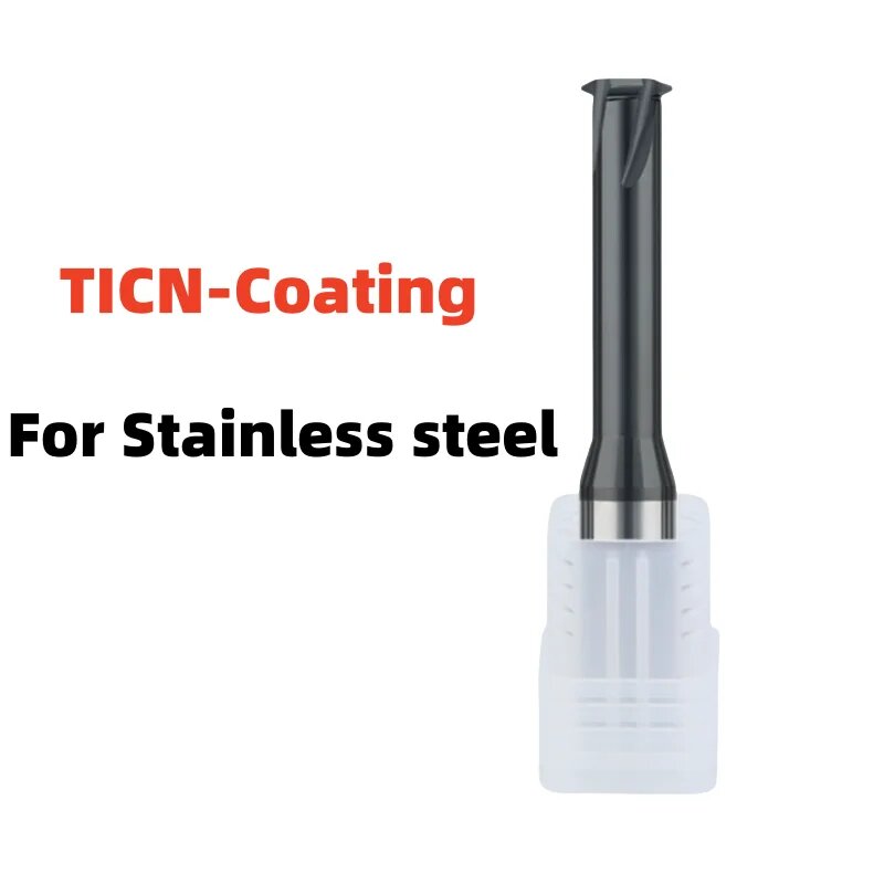 1 шт. станок с ЧПУ, твердосплавный станок с одним зубом, фрезерный станок M1 M1.6 M2 M3 M4 M5 M6 M8 M10 M12 M14 M16 18 20 M24 Фрезы Фреза For Stainless Steel, M4X0.7XD4X50L