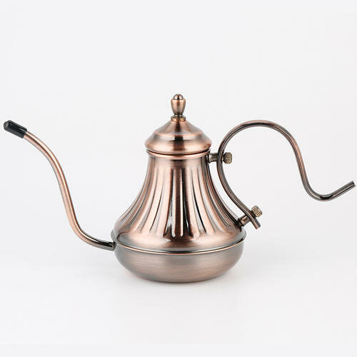 Ретро - капельница кофе чайник нержавеющая сталь