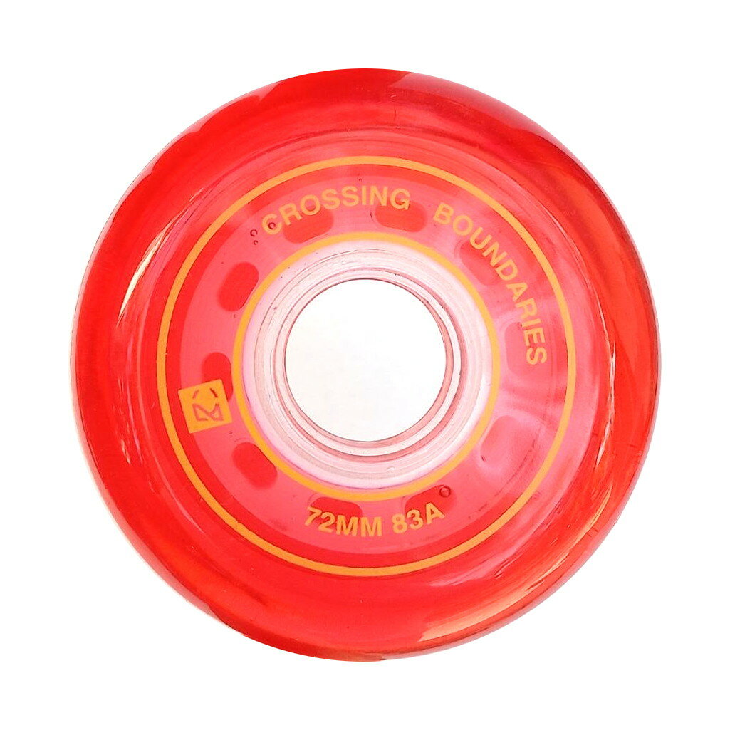 Колесо для роликовых коньков Crossing Boundaries CB 72/83A Red, 1шт.