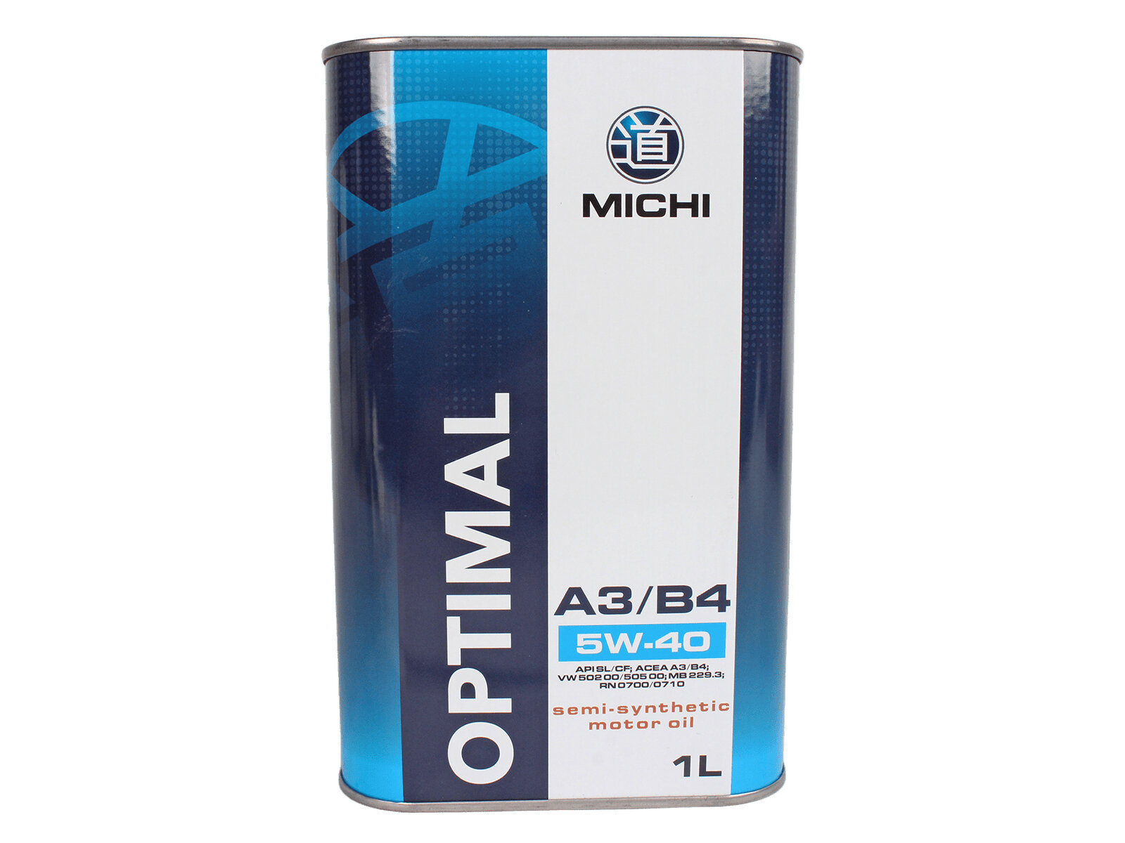 Масло моторное MICHI OPTIMAL 5W40 A3/B4 1л
