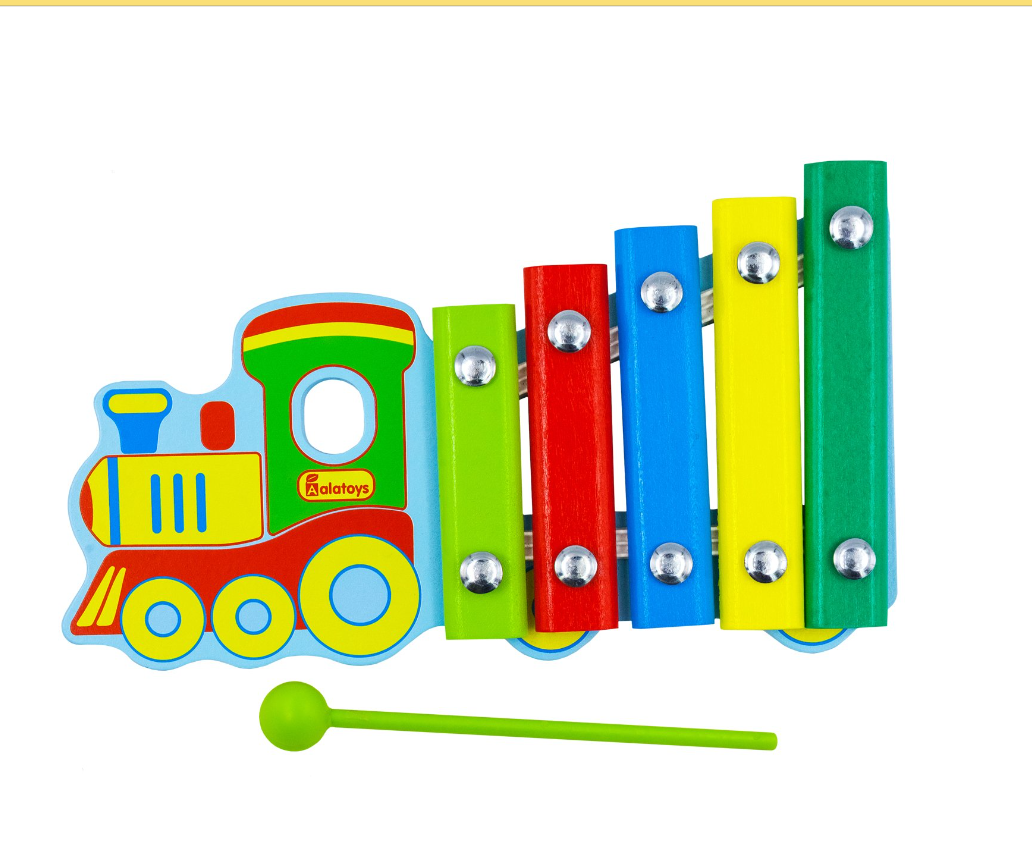 Ксилофон Паравозик КС0705